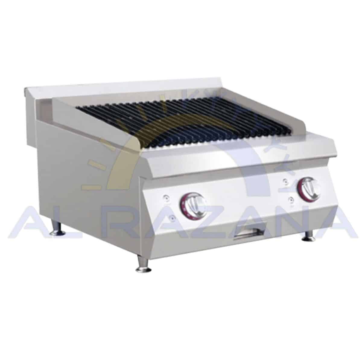 Gas Lava Rock Grill (E-RQH-600) - Al Razana kitchen Equipment